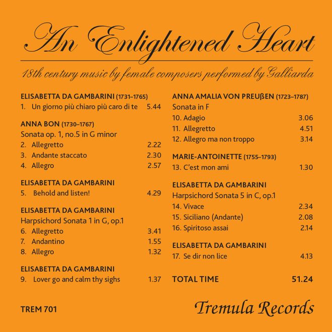 Tremula Records: Galliarda - Birnam Shop